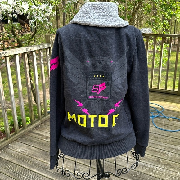 Fox | Tops | Woman Fox Racing Button Up Sweater | Poshmark